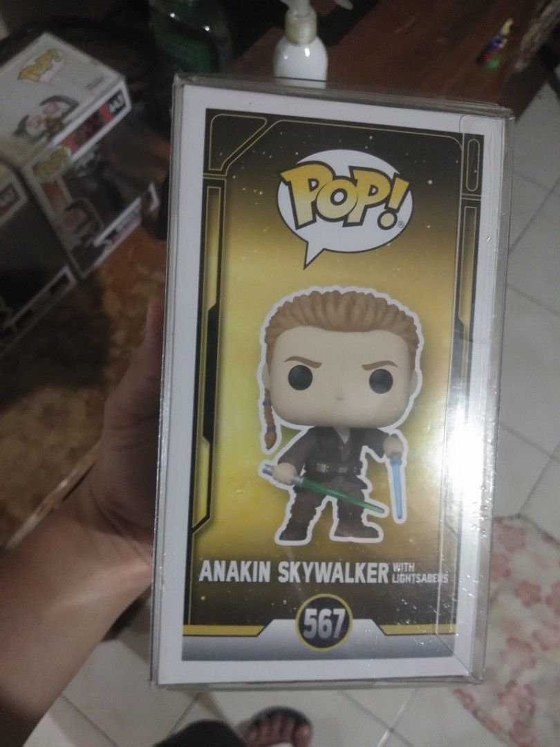STAR WARS FUNKO POP ANAKIN SKYWALKER WITH LIGHTSABERS 2022 FALL ...