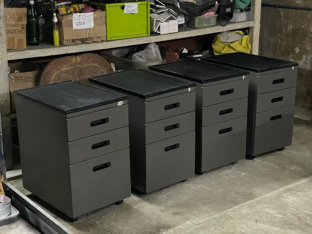 Steel Mobile Pedestal Cabinet, Furniture & Home Living, Office ...