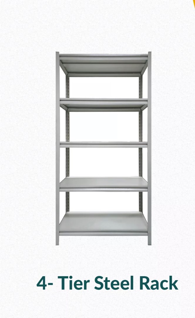 Steel Rack System, Furniture & Home Living, Furniture, Shelves ...