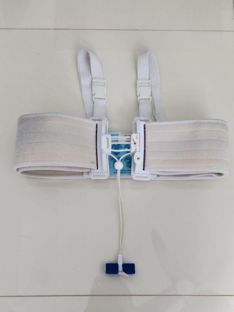 SternaSafe adjustable sternum support brace, Health & Nutrition, Braces ...