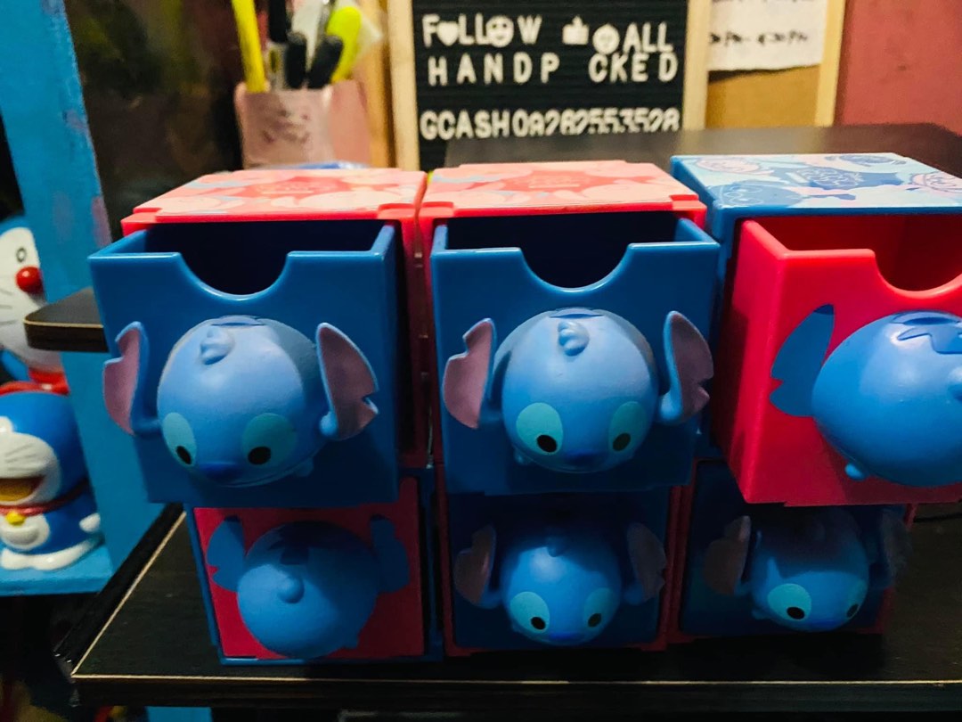 Stitch Mini Drawer set, Hobbies & Toys, Toys & Games on Carousell