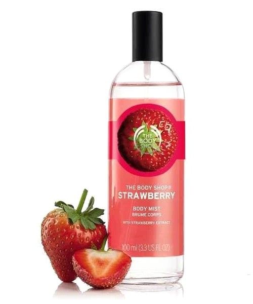 The Body Shop Strawberry Body Mist 100ml, Beauty & Personal Care ...