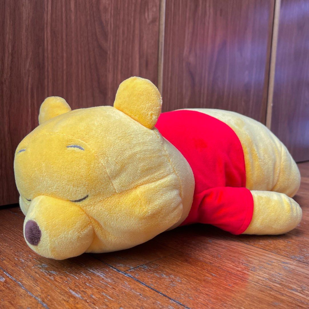 Stuffed Sleepy Pooh Bear, Hobbies & Toys, Toys & Games on Carousell
