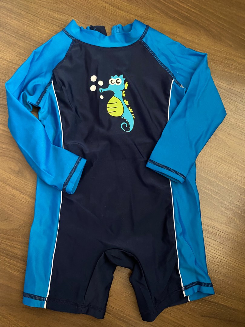 Swimming Rash guard Baby Boy, Babies & Kids, Babies & Kids Fashion on ...