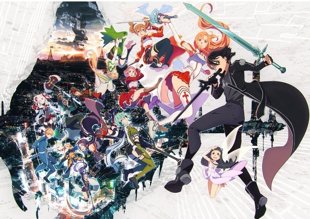 Sword Art Online (SAO) Animation 10th Anniversary FULLDIVE Merchandise ...