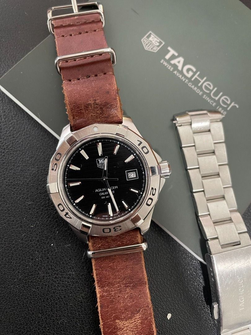 Tag Heuer Aquaracer Calibre 5 2012 Automatic, Luxury, Watches on Carousell