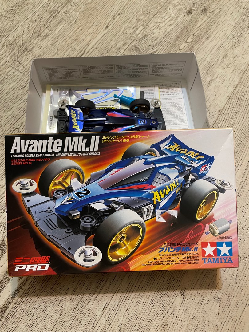 TAMIYA MINI 4WD - AVANTE MK.II, Hobbies & Toys, Toys & Games on Carousell