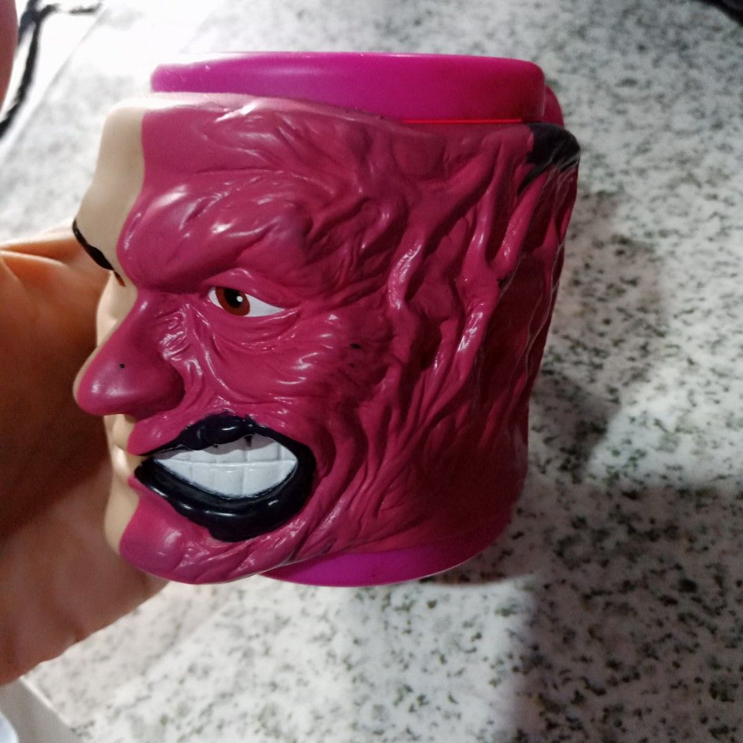 Tasse 3D Two Face Cup 1995 Applause 2 Face DC Comics RARE Batman ...