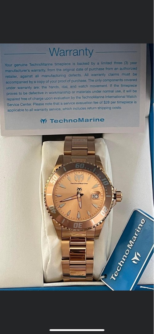 Techno Marine, Women's Fashion, Watches & Accessories, Watches on Carousell