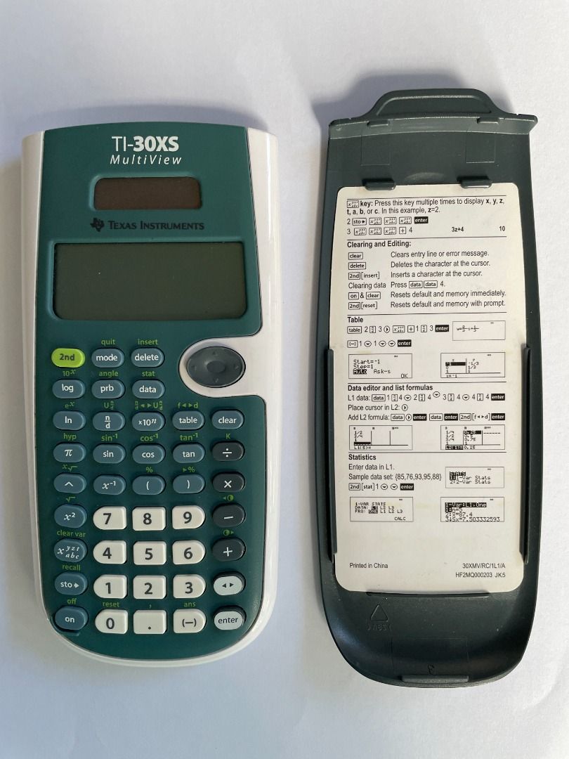 Texas Instruments TI-30XS Calculator, Computers & Tech, Office ...