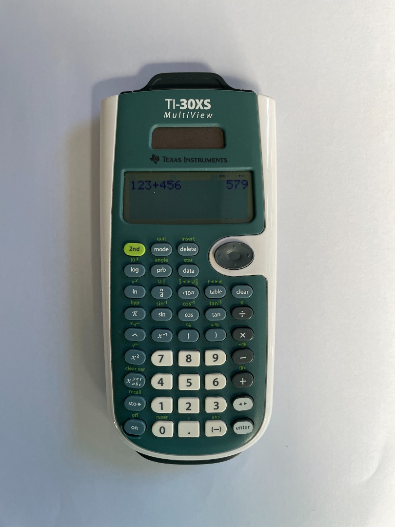 Texas Instruments TI-30XS Calculator, Computers & Tech, Office ...