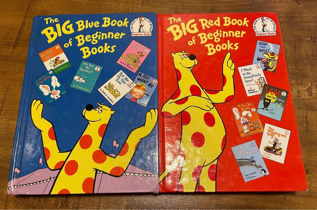 THE BIG RED BOOK OF BEGINNER BOOKS AND THE BIG BLUE BOOK OF BEGINNER BOOKS + ONE free book see ...