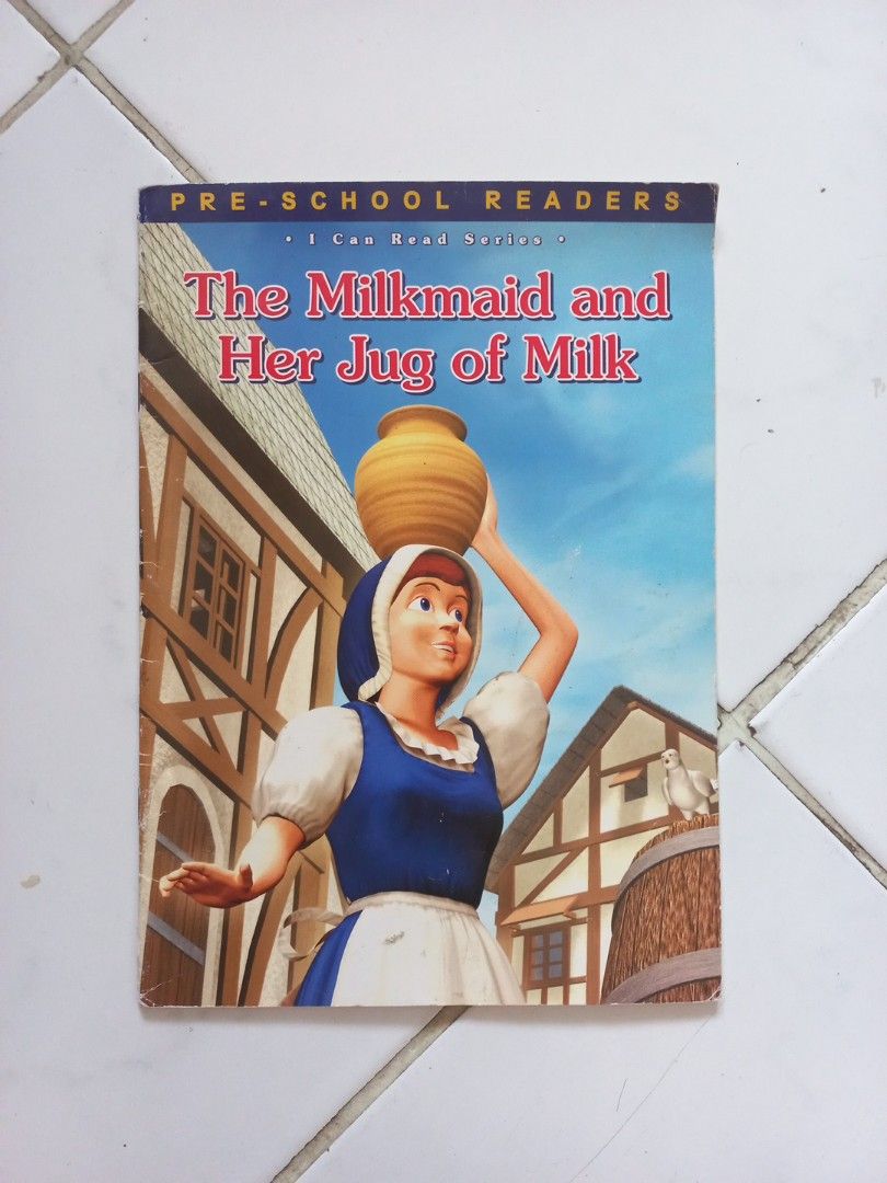 The Milkmaid and Her Jug Of Milk, Buku & Alat Tulis, Buku Anak-Anak di ...