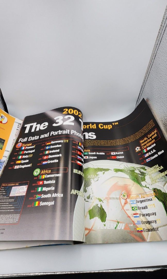 The Official Guidebook 2002 FIFA World Cup Korea Japan, Hobbies & Toys ...