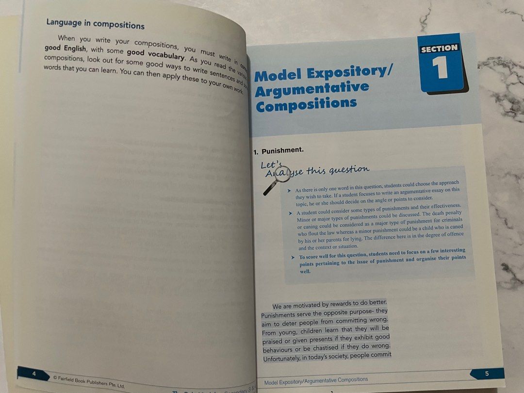 The Role Model compo for sec 3 & 4, Hobbies & Toys, Books & Magazines ...