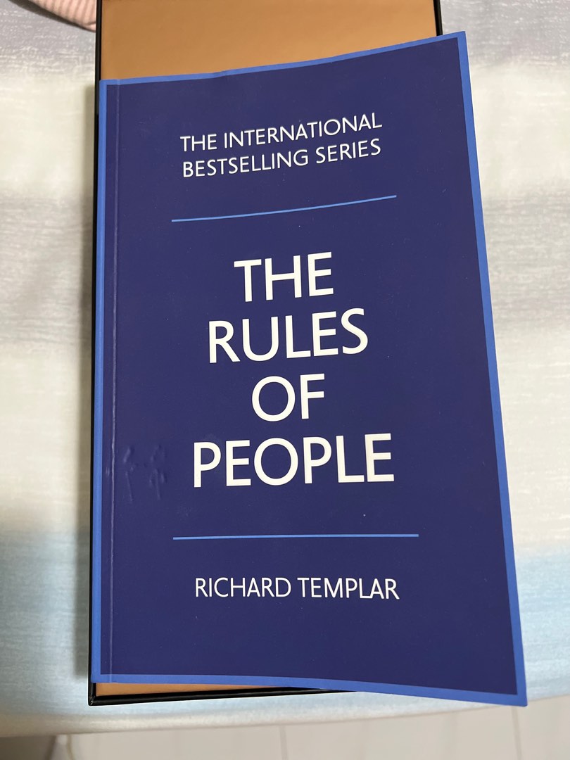 The Rules of People by Richard Templar, Hobbies & Toys, Books ...