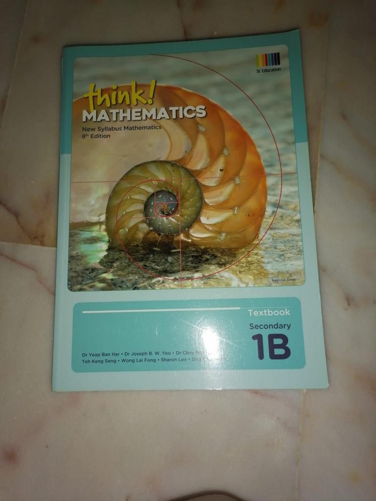 think! mathematics textbook secondary 1B, 2A, 2B, secondary mathematics ... think! mathematics textbook secondary 1B, 2A, 2B, secondary mathematics ...