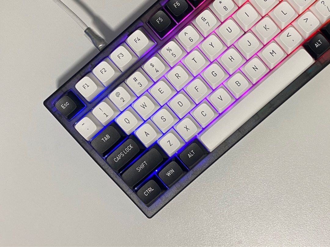 Thocky custom mechanical keyboard for sale - modded, Computers & Tech ...