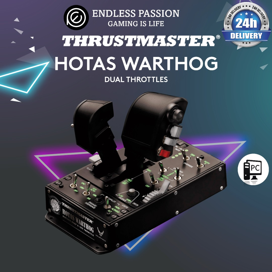 Thrustmaster HOTAS Warthog Dual Throttles - 2960739, Computers & Tech ...