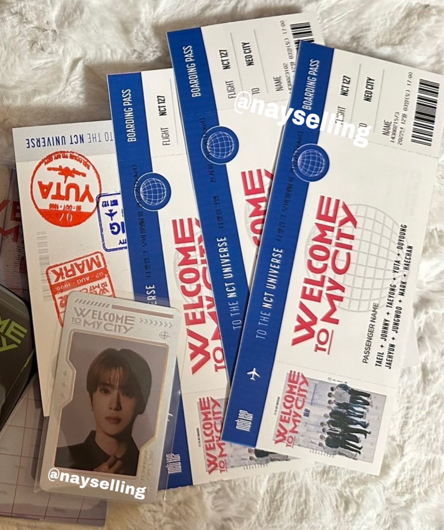 Ticket NCT 127 - Welcome To My City Pop Up Store Korea, K-Wave di Carousell