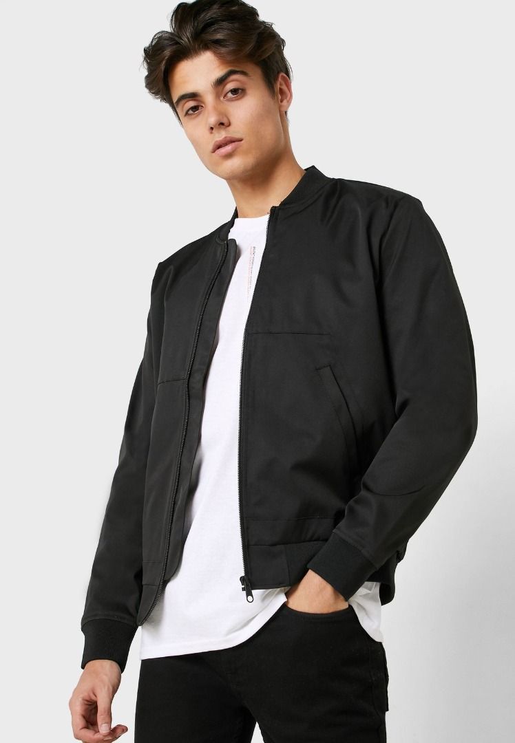Topman Icon Classic Bomber Jacket , Men's Fashion, Coats, Jackets and ...