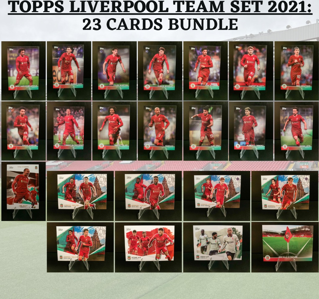Topps Liverpool FC 2021-22 Team Set , Hobbies & Toys, Toys & Games on ...