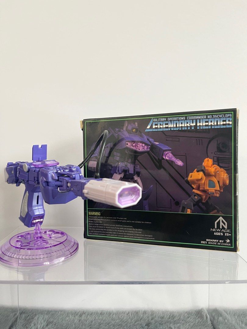 Transformers Newage Cyclops (Shockwave), Hobbies & Toys, Toys & Games ...