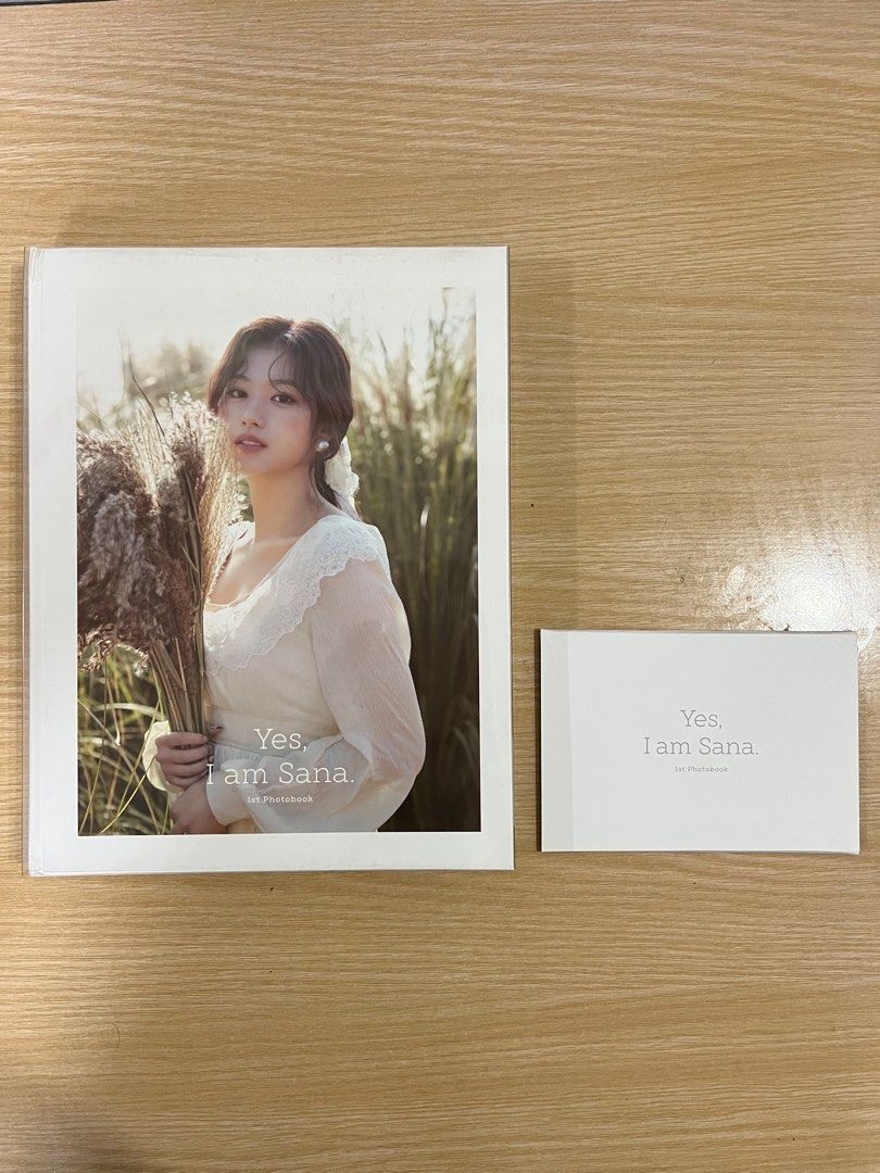 TWICE Sana 1st Photobook (White), Hobbies & Toys, Memorabilia ...