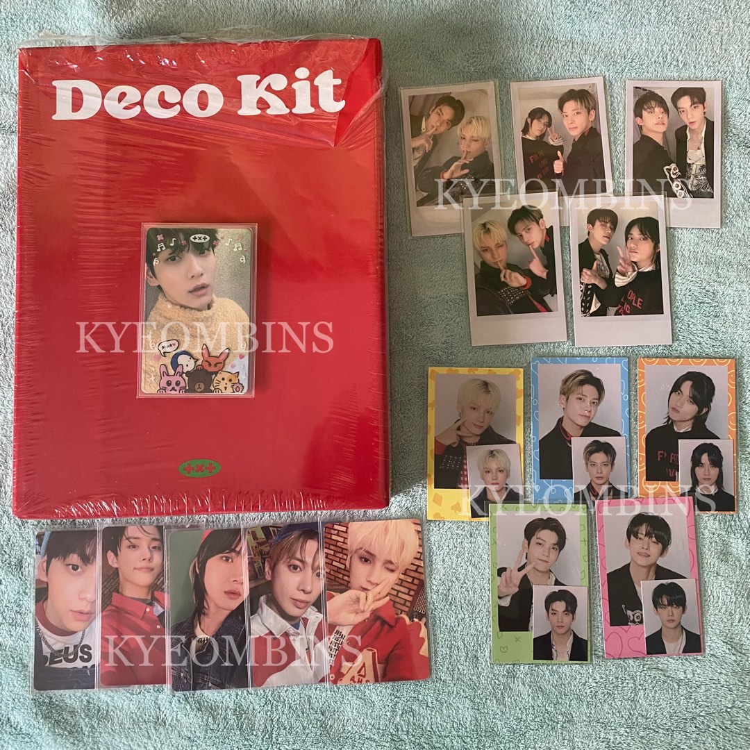 TXT DECO KIT, Hobbies & Toys, Memorabilia & Collectibles, K-Wave on ...