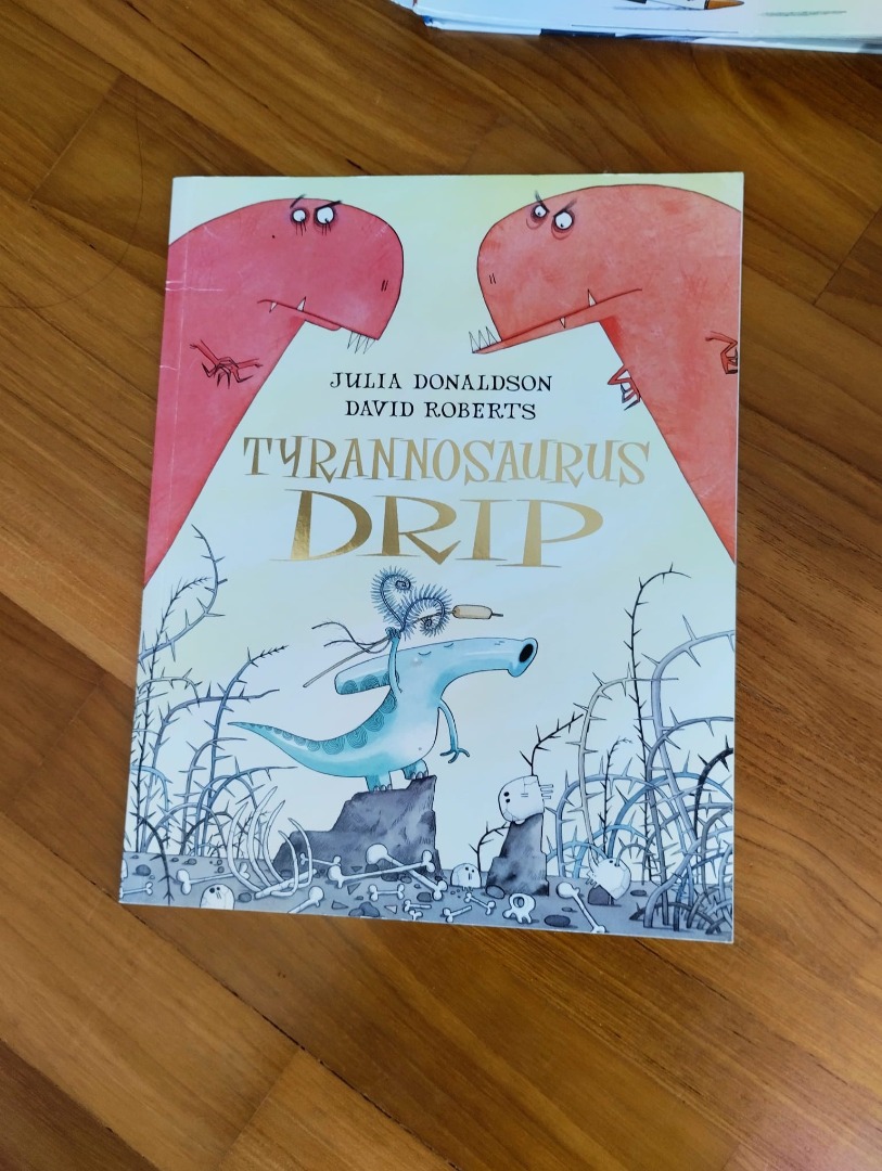 Tyrannosaurus Drip Book, Hobbies & Toys, Books & Magazines, Children's ...