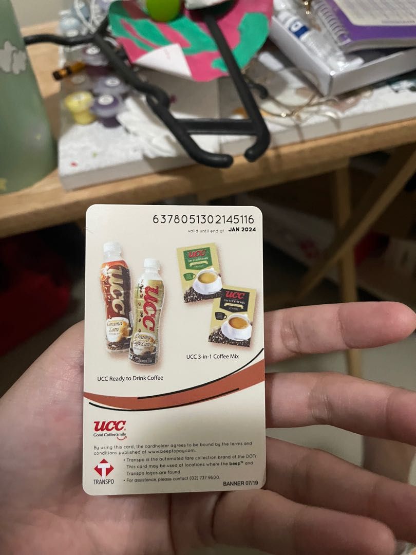 Ucc Beep Cards, Hobbies & Toys, Travel, Travel Essentials & Accessories ...