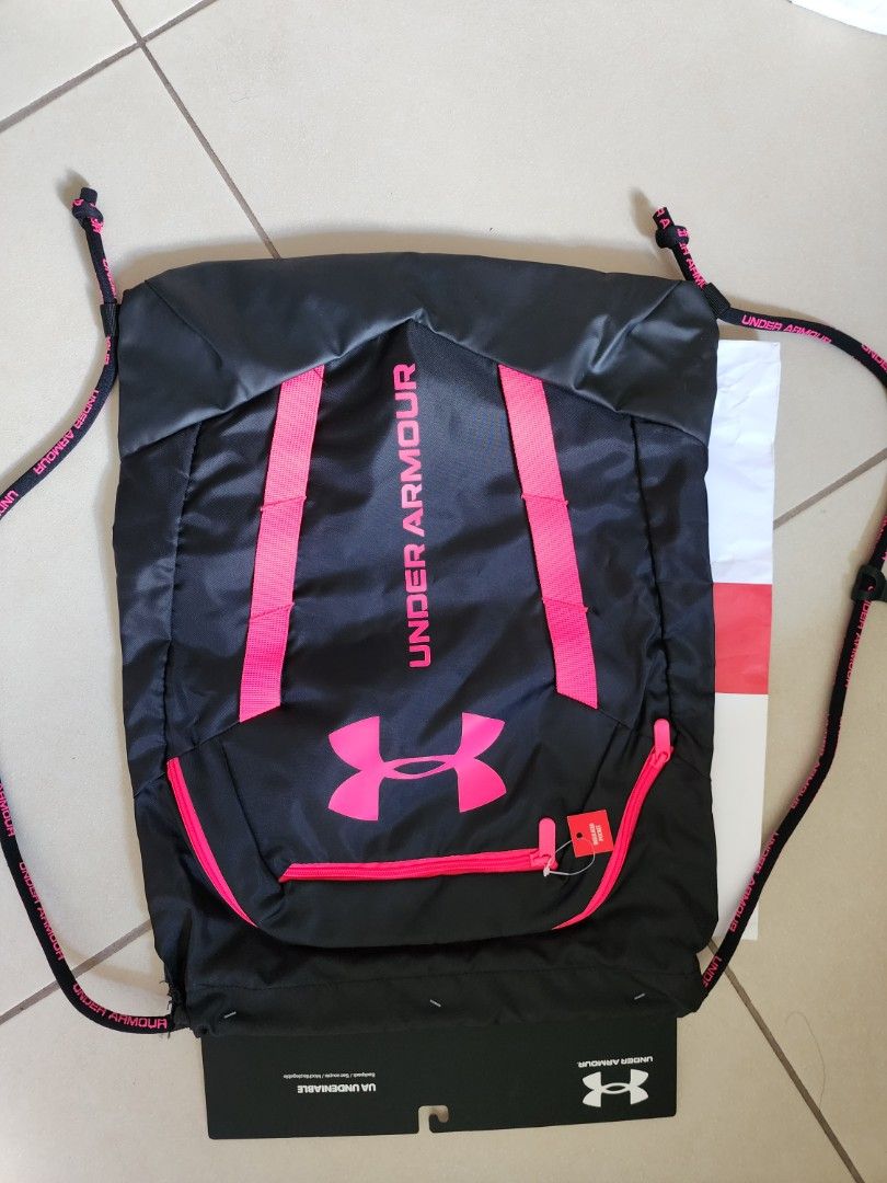Under Armour Sackpack, Women's Fashion, Bags & Wallets, Backpacks on ...
