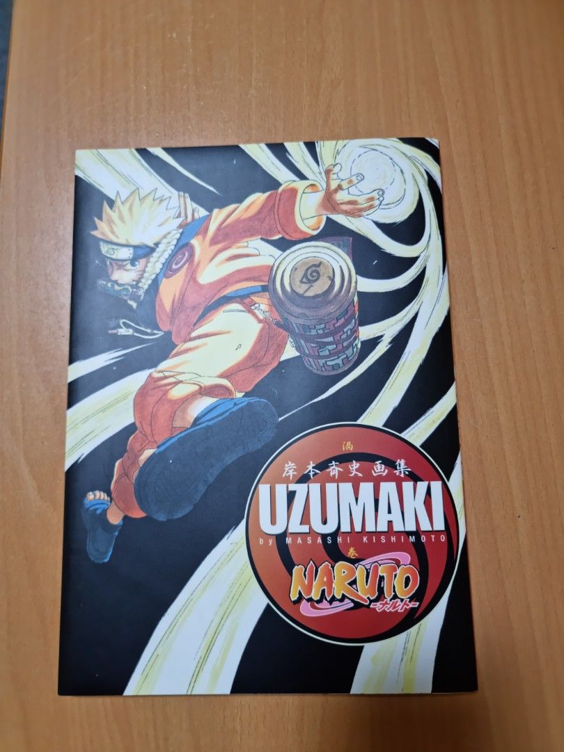 Uzumaki - Naruto Artbook, Hobbies & Toys, Books & Magazines, Comics ...