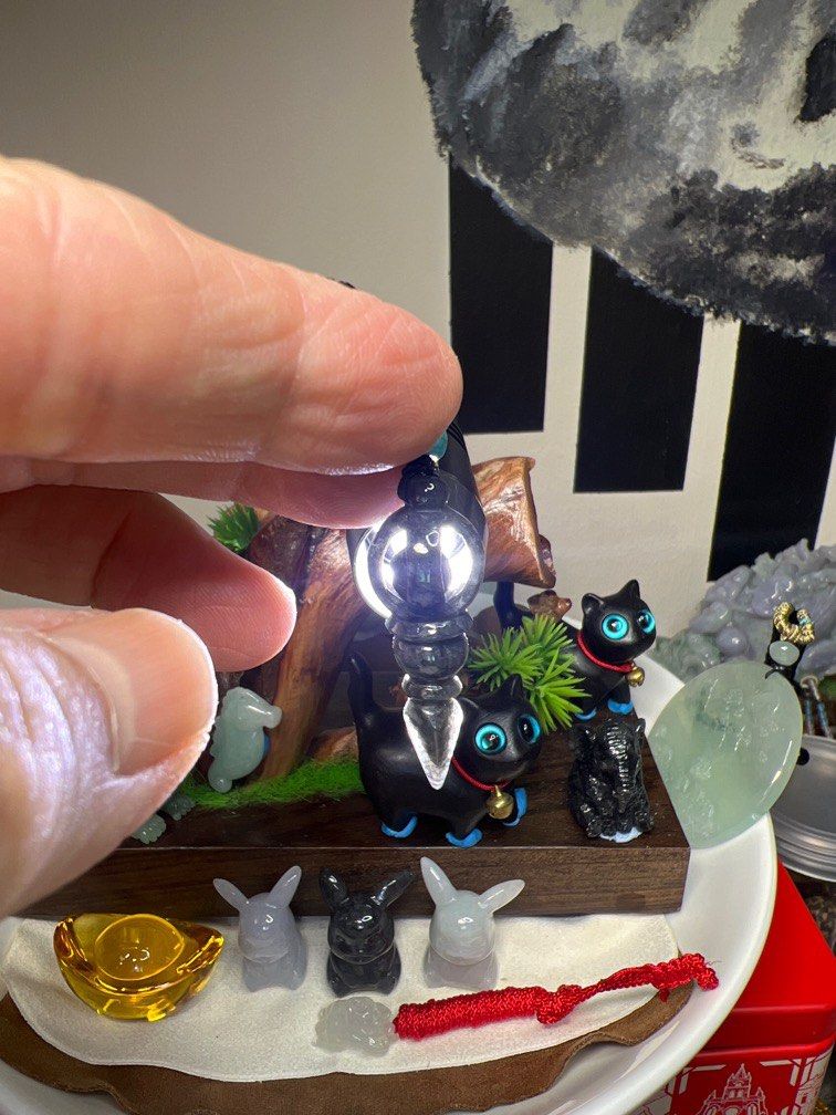 Vajra Conquering Demon Pestle Jade Pendant, Hobbies & Toys, Memorabilia ...