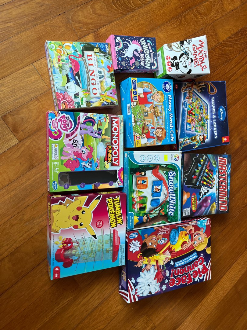 Various Kids Games, Hobbies & Toys, Toys & Games on Carousell