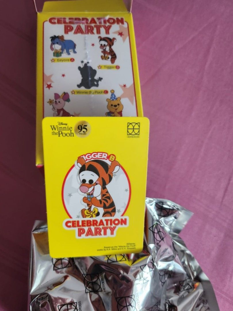 Various Pooh Celebration Party figures - Tigger/Eeyore/Pooh, Hobbies ...