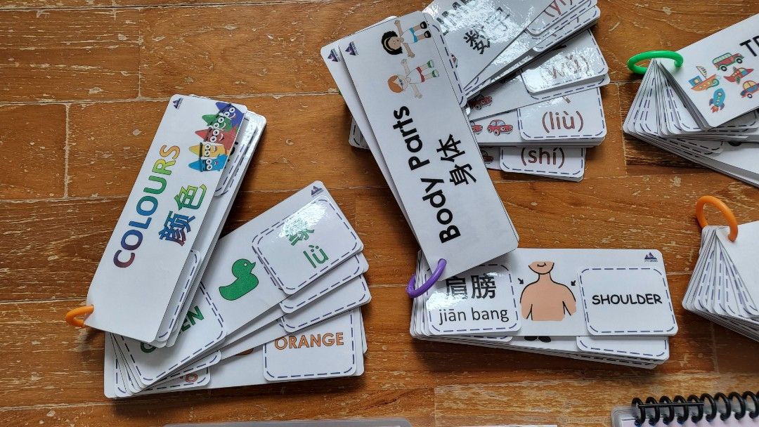 Velcro Learning Card, Everything Else on Carousell