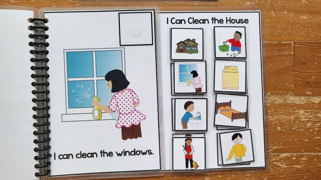 Velcro Learning Card, Everything Else on Carousell