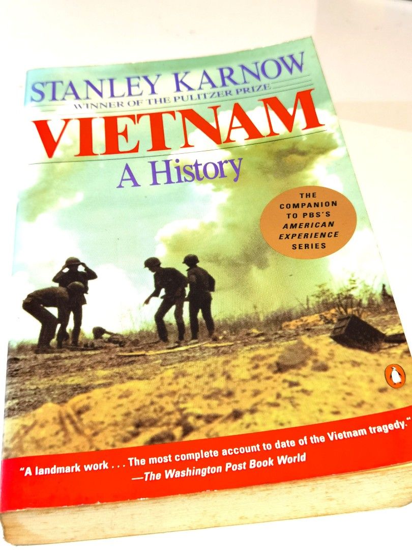 Vietnam A History Book By Standley Karnow, Hobbies & Toys, Books ...