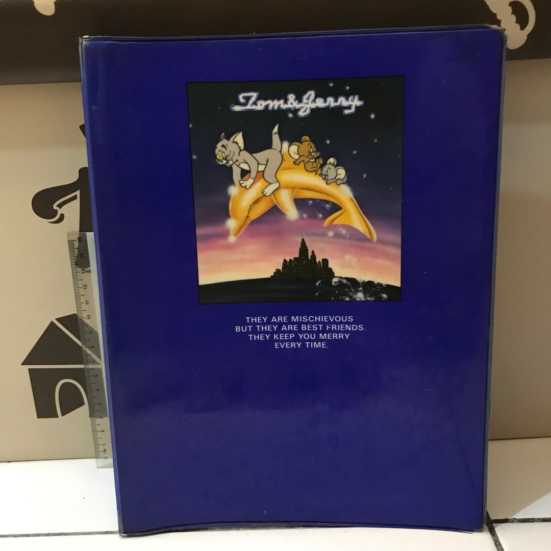 Vintage 1980 - Tom and Jerry Binder Notebook by Victoria Fancy Gakken ...