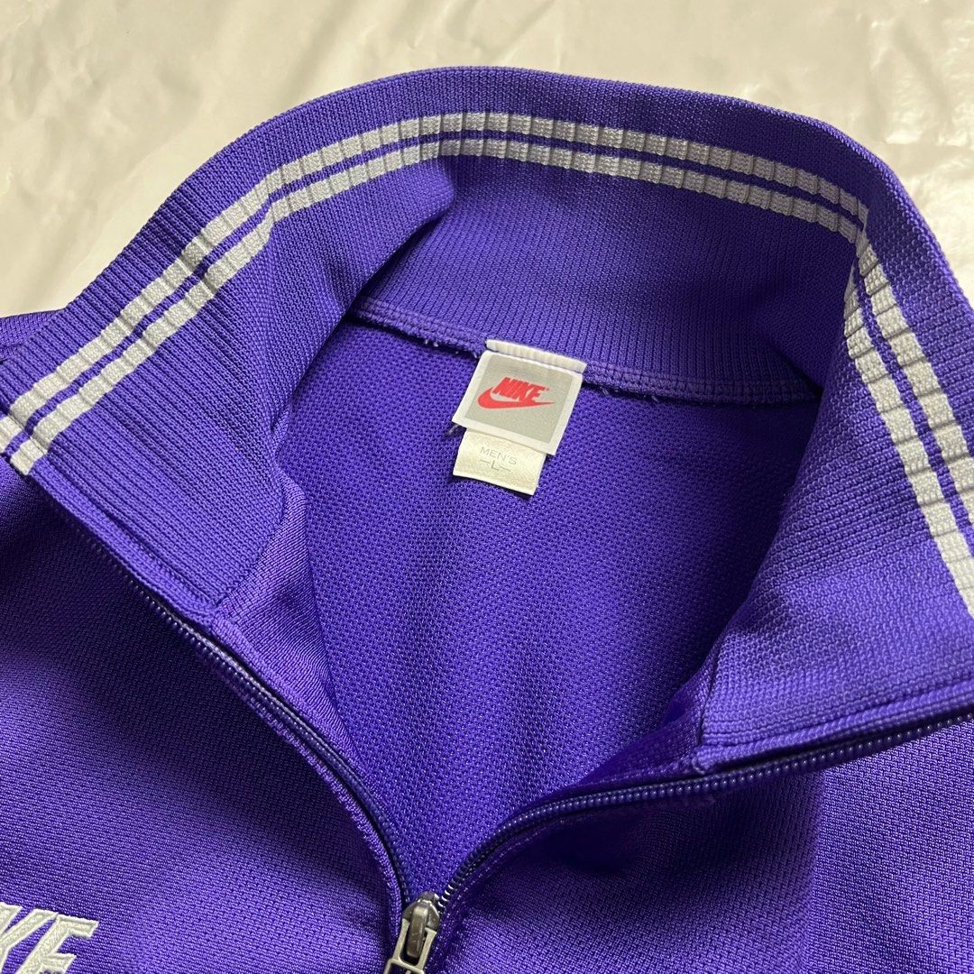 Vintage Nike purple track jacket, Men's Fashion, Coats, Jackets and ...