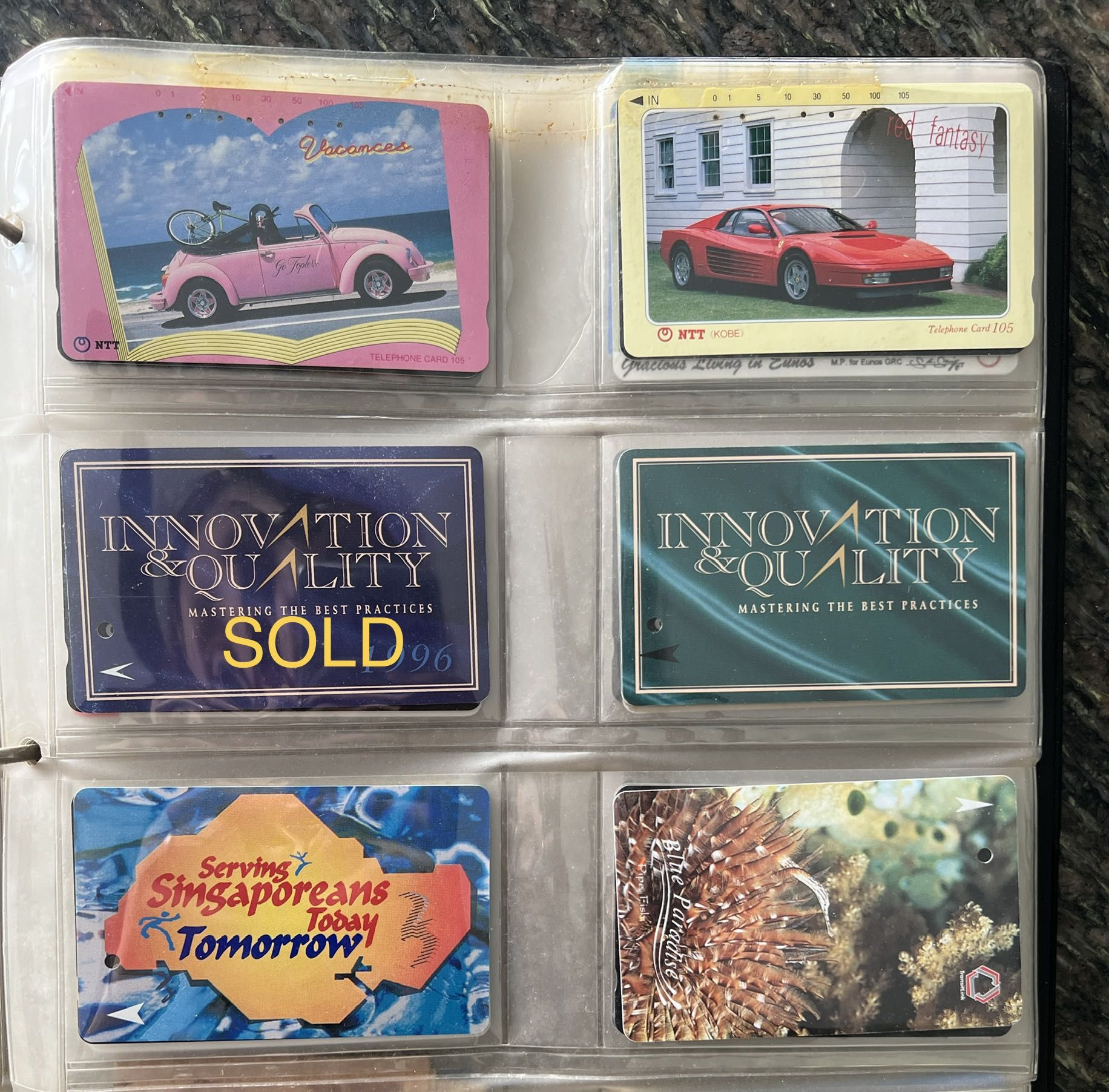 Vintage Telecom Phone Cards, Disney Sprint Cards, Transitlink Cards ...