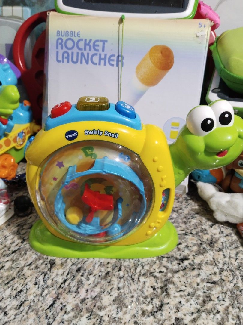 Vtech swirly snail, Babies & Kids, Infant Playtime on Carousell