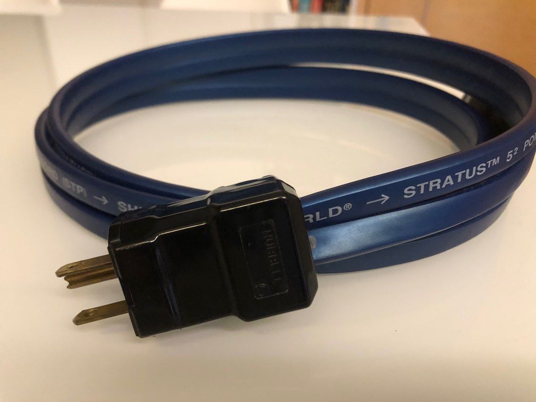 WireWorld Stratus 5 2 Power Cord, Audio, Other Audio Equipment on Carousell