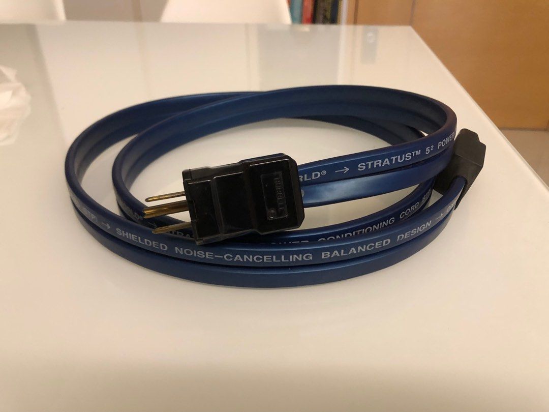 WireWorld Stratus 5 2 Power Cord, Audio, Other Audio Equipment on Carousell