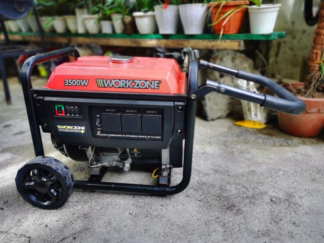 Workzone 3500 watts inverter generator, Commercial & Industrial ...