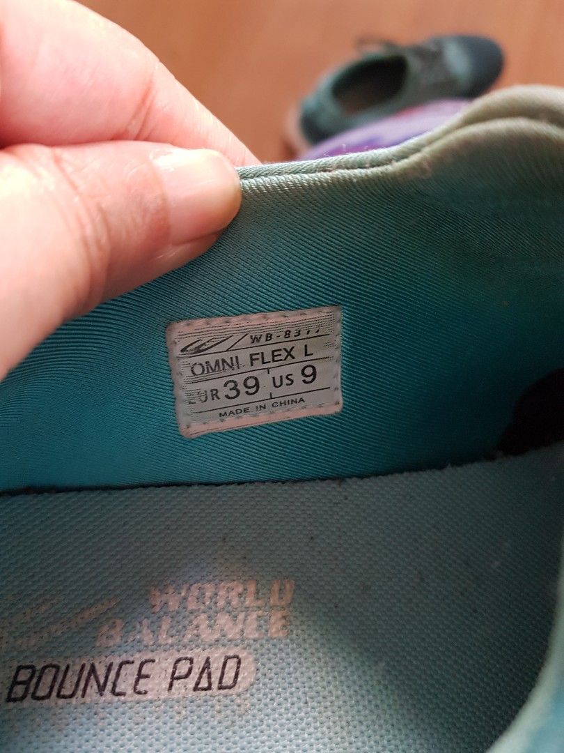 World Balance Blue Rubber Shoes, Women's Fashion, Footwear, Sneakers on ...