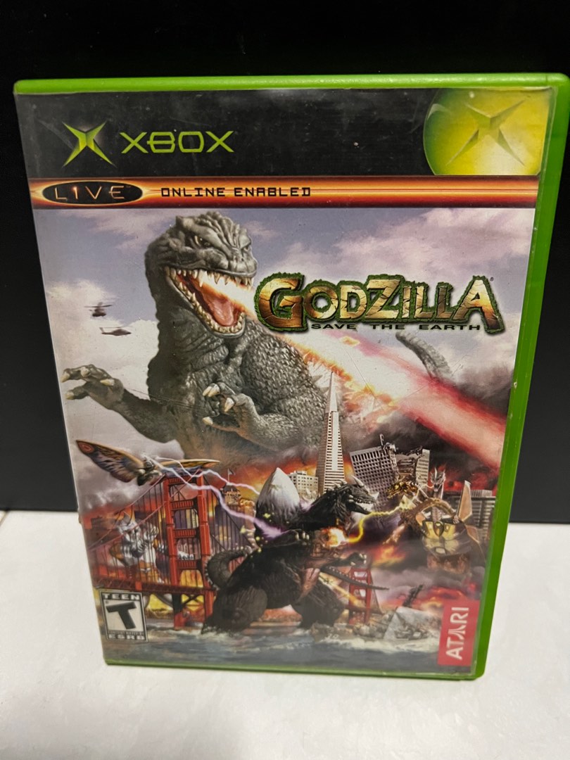 XBOX Godzilla Save The Earth, Video Gaming, Video Games, Xbox on Carousell