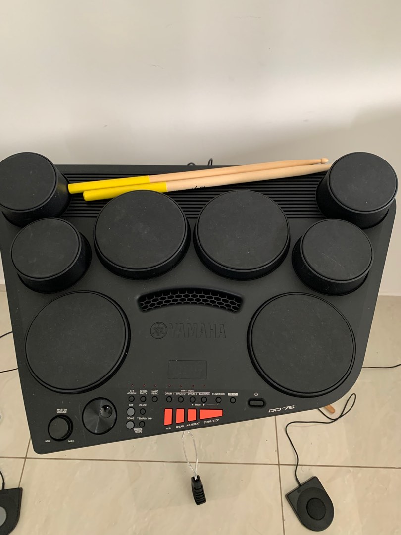 Yamaha DD-75 Digital Drum Kit, Hobbies & Toys, Music & Media, Musical ...