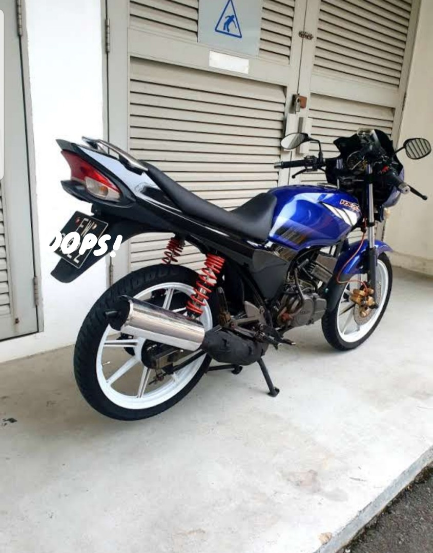 Yamaha Rxz, Motorcycles, Motorcycles for Sale, Class 2B on Carousell